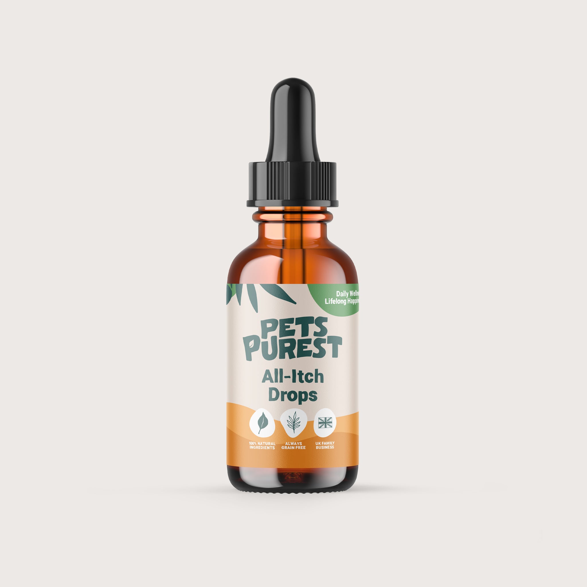 All Itch Drops 50ml Dogs & Cats | Allergy Support | Pets Purest
