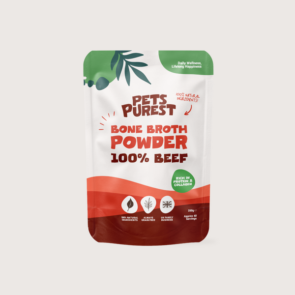 Beef Bone Broth Powder | 250g | Dogs and Cats | Pets Purest
