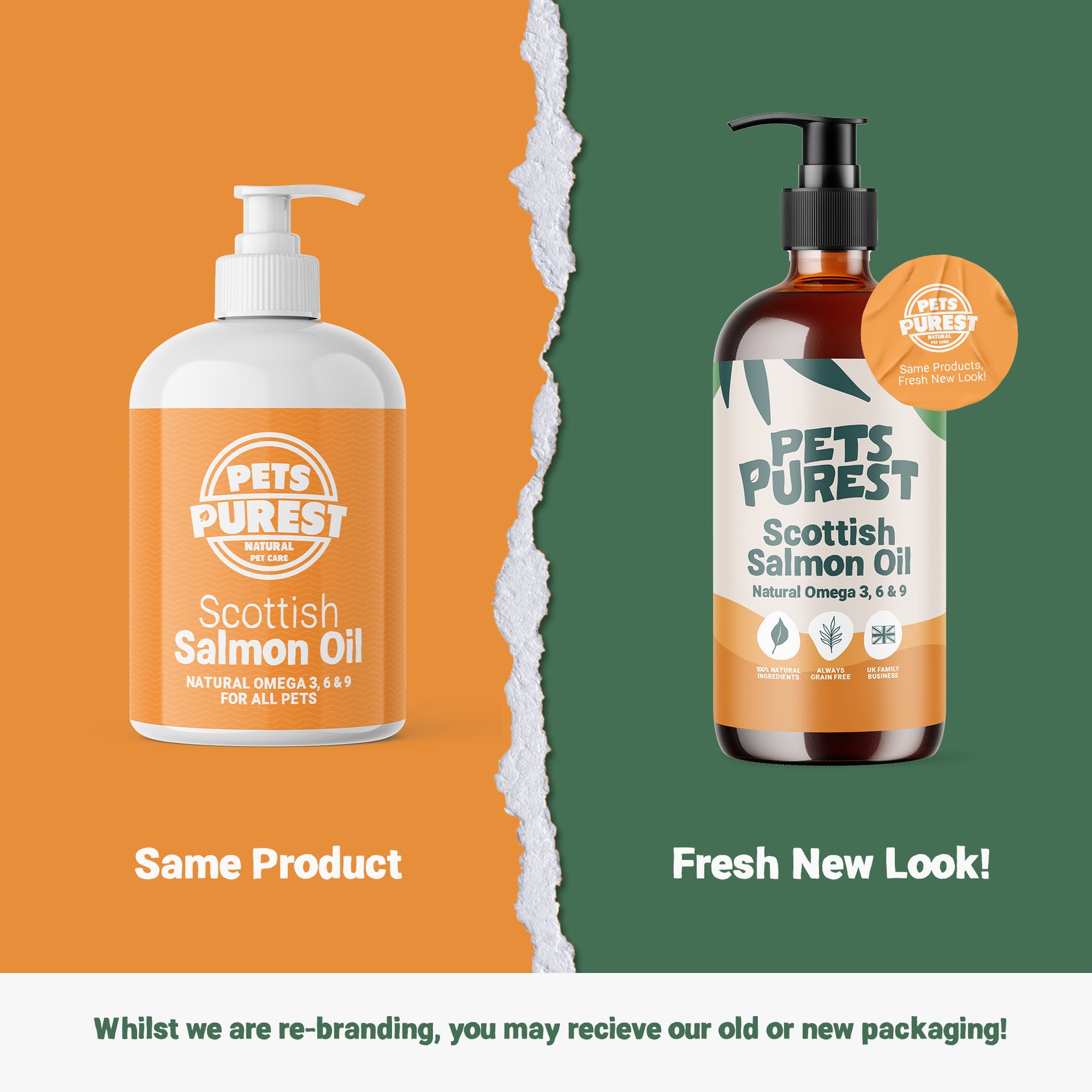 Salmon Oil for Dogs, Cats & Pets | Pets Purest